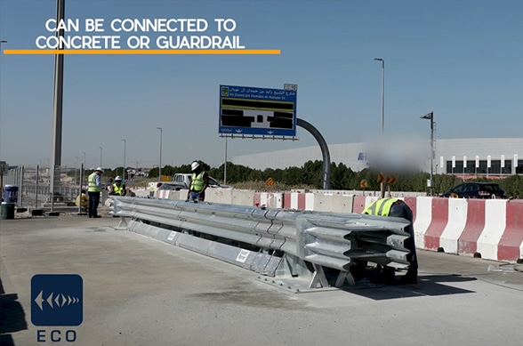 VULCAN BARRIER INSTALLATION | ECOO – ABU DHABI - Dotmotions